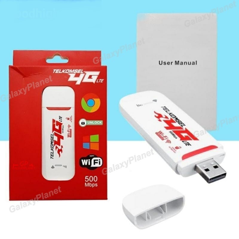 Jual Modem Wifi Mifi 4G LTE Modem USB 500mbps Unlock /Modem Usb 4G TELKOMSEL 500Mbps Wifi Mifi ...