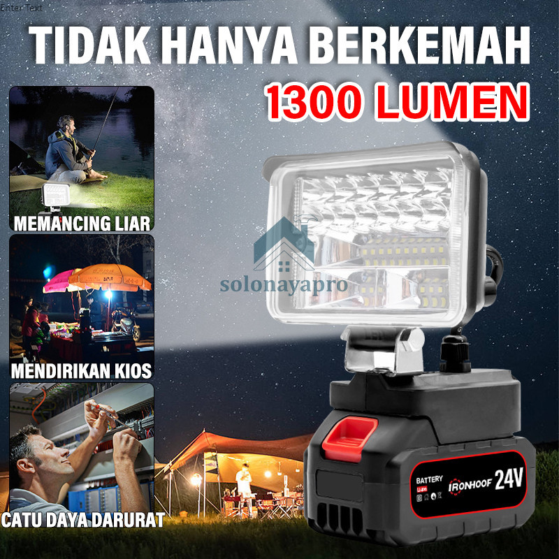 Jual Lampu darurat luar High Lumens Paling Kuat, Isi Ulang, Lampu Flash ...