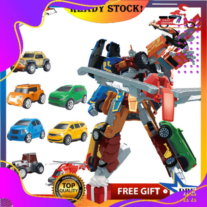 Jual MAINAN ANAK ROBOT GIGA 7 TRANSFORMER ROBOT MINI GIGA 7 SERIES SNI ...