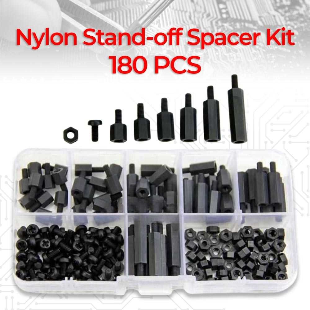 Jual Set Stand-off Spacer Nylon M3 180 PCS: Isolator kuat untuk PCB ...