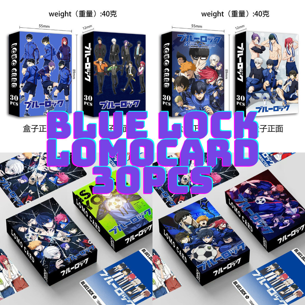 Jual [30Pcs] Pack Photocard Blue Lock Card Photo Card Kpop Lomocard ...