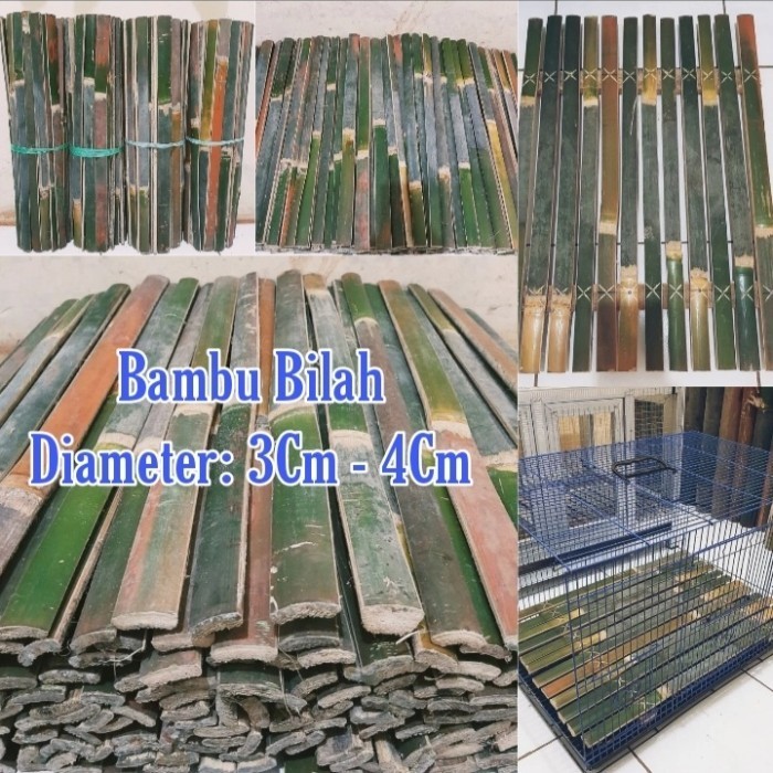 Jual BAMBU BILAH / BAMBU BELAH / BAMBU AJIR / BAMBU TURUS PENYANGGA ...