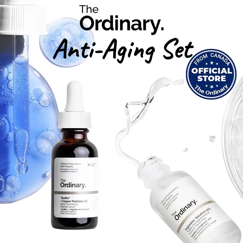 Jual The Ordinary Anti-Aging Set " Buffet " Highly Effective Anti-aging ...