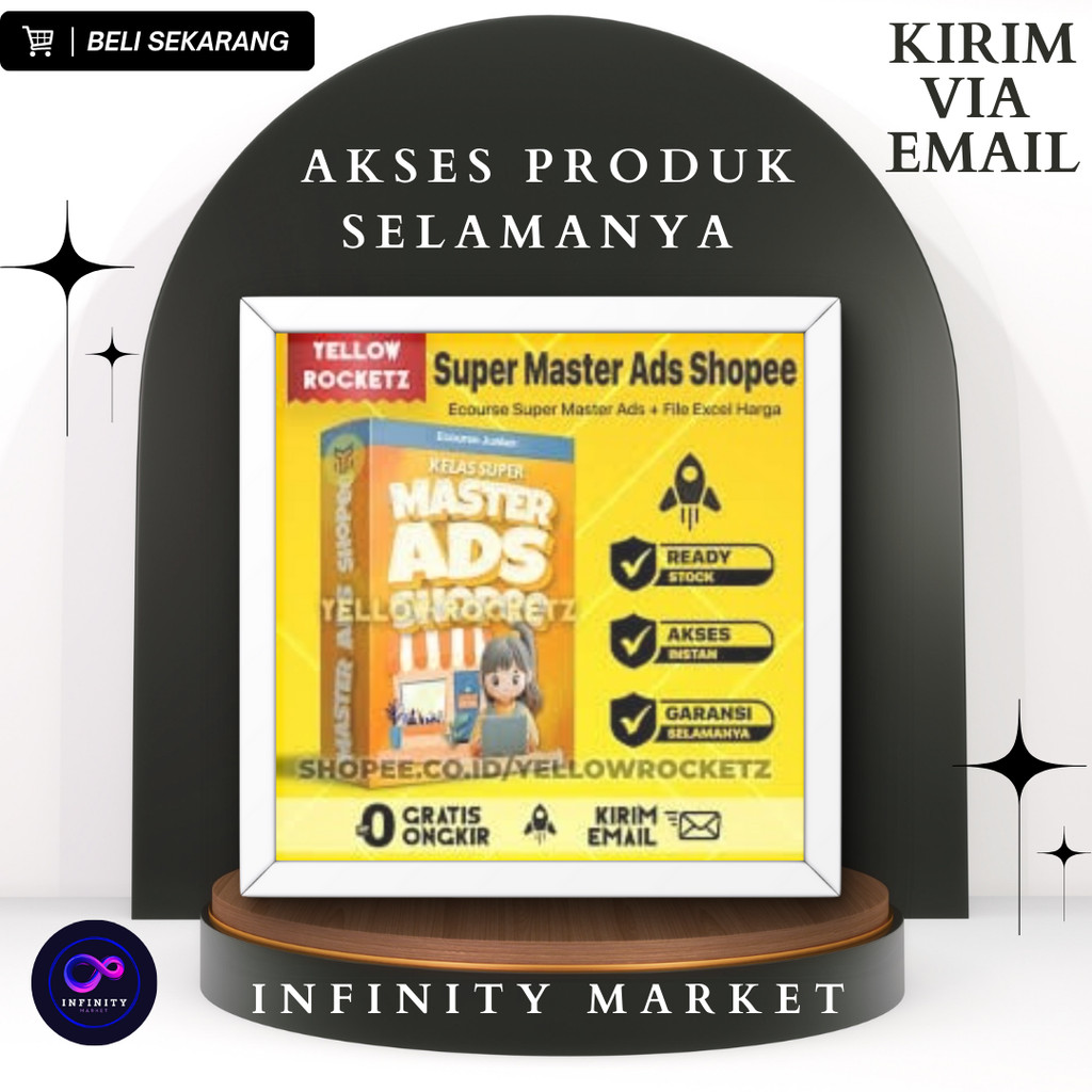 Jual SUPER MASTER ADS SHOPEE - Sukses Iklan di Shopee + BONUS Excel ...
