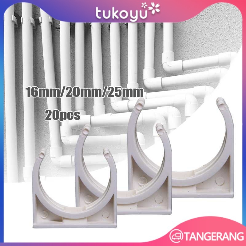 Jual 5/8 3/4 1/2 inch Klem Pipa / Klem Pipa PVC / Pipe Clamp / Penjepit ...