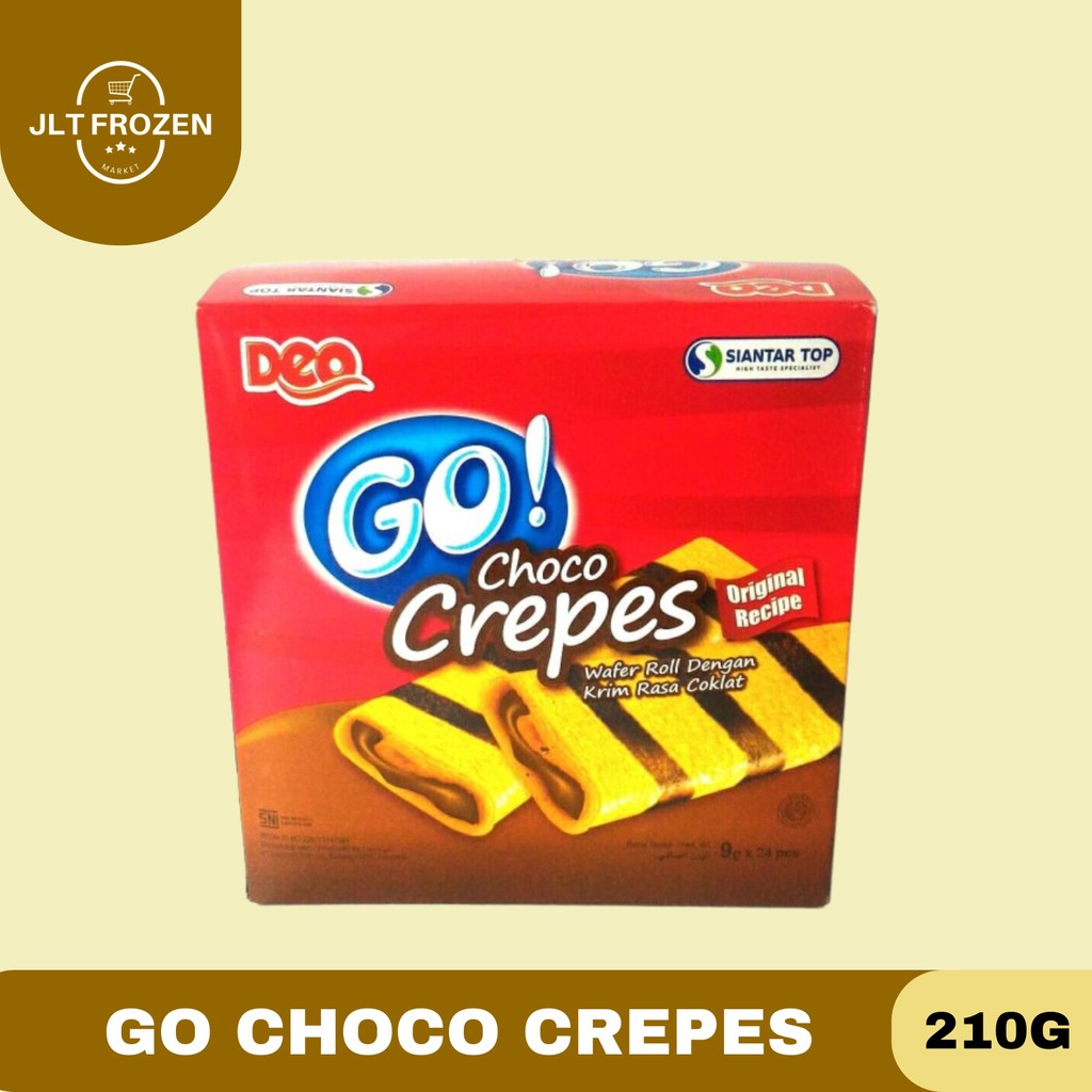 Jual Go Choco Wafer Krim Coklat / Wafer Roll 1 box / 24 pcs | Shopee ...
