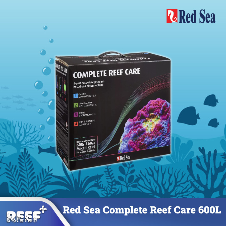Jual Red Sea Complete Reef Care 4-Part RCP Large Pack 600L | Shopee ...