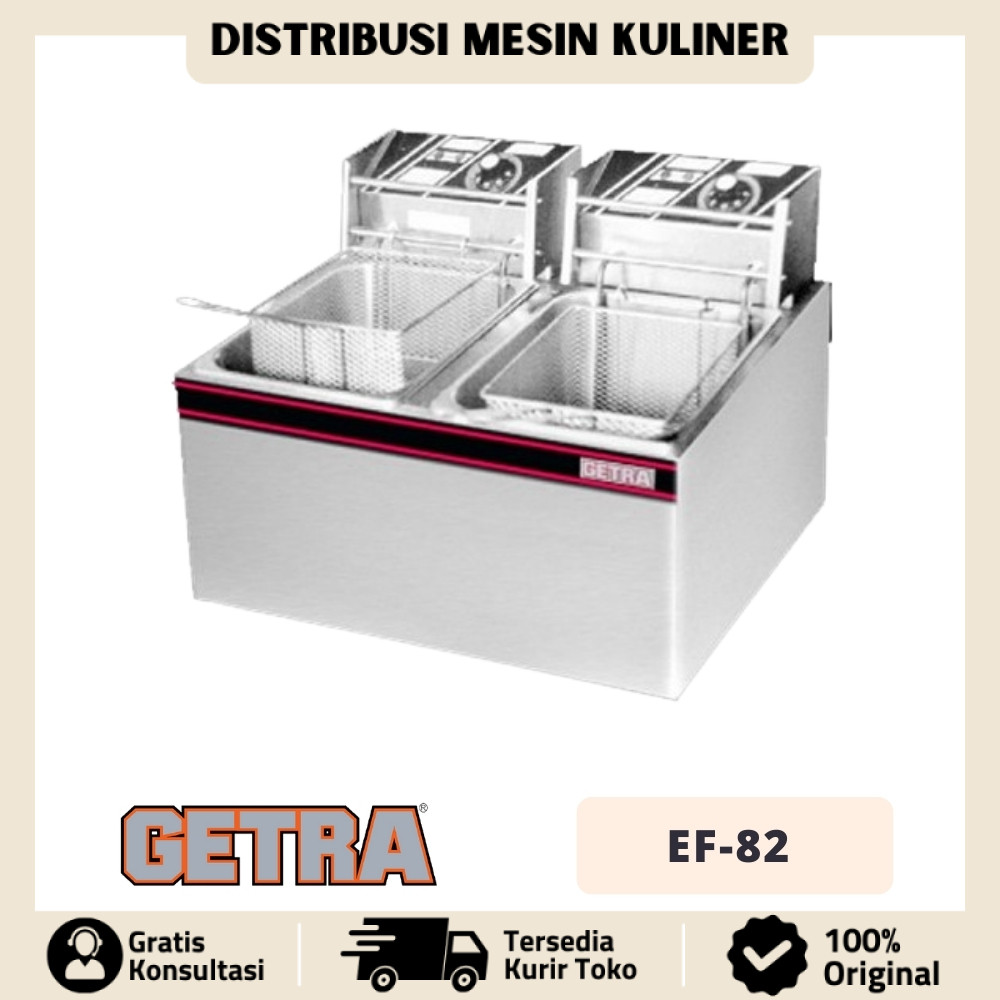 Jual DEEP FRYER LISTRIK 2 TANK GETRA EF-82 PENGGORENGAN AYAM KENTANG ...