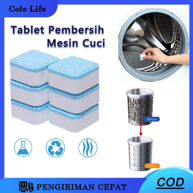 Jual 15PCS Tablet Pembersih Mesin Cuci Sabun Penghilang Bau Anti ...