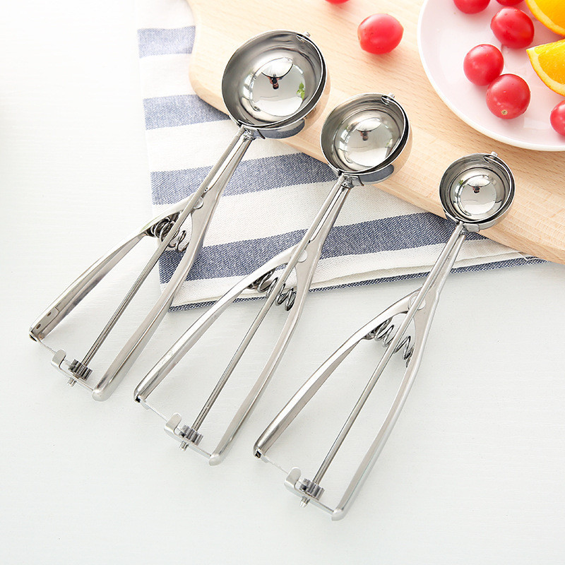Jual ANEKA STAINLESS - Sendok Scoop Ice Cream Stainless Steel Alat Skop ...
