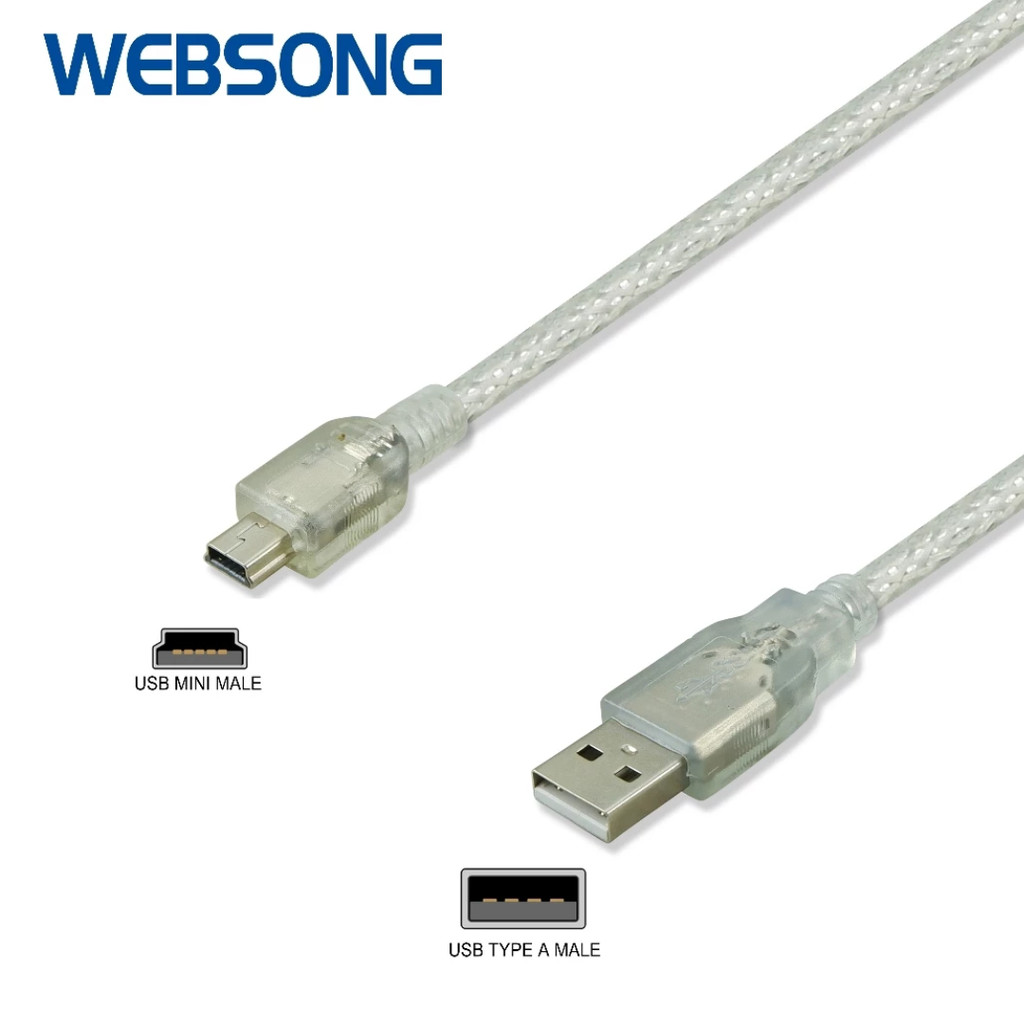 Jual WEBSONG Kabel USB 5 PIN Male to USB A Male 30CM HQ | Shopee Indonesia