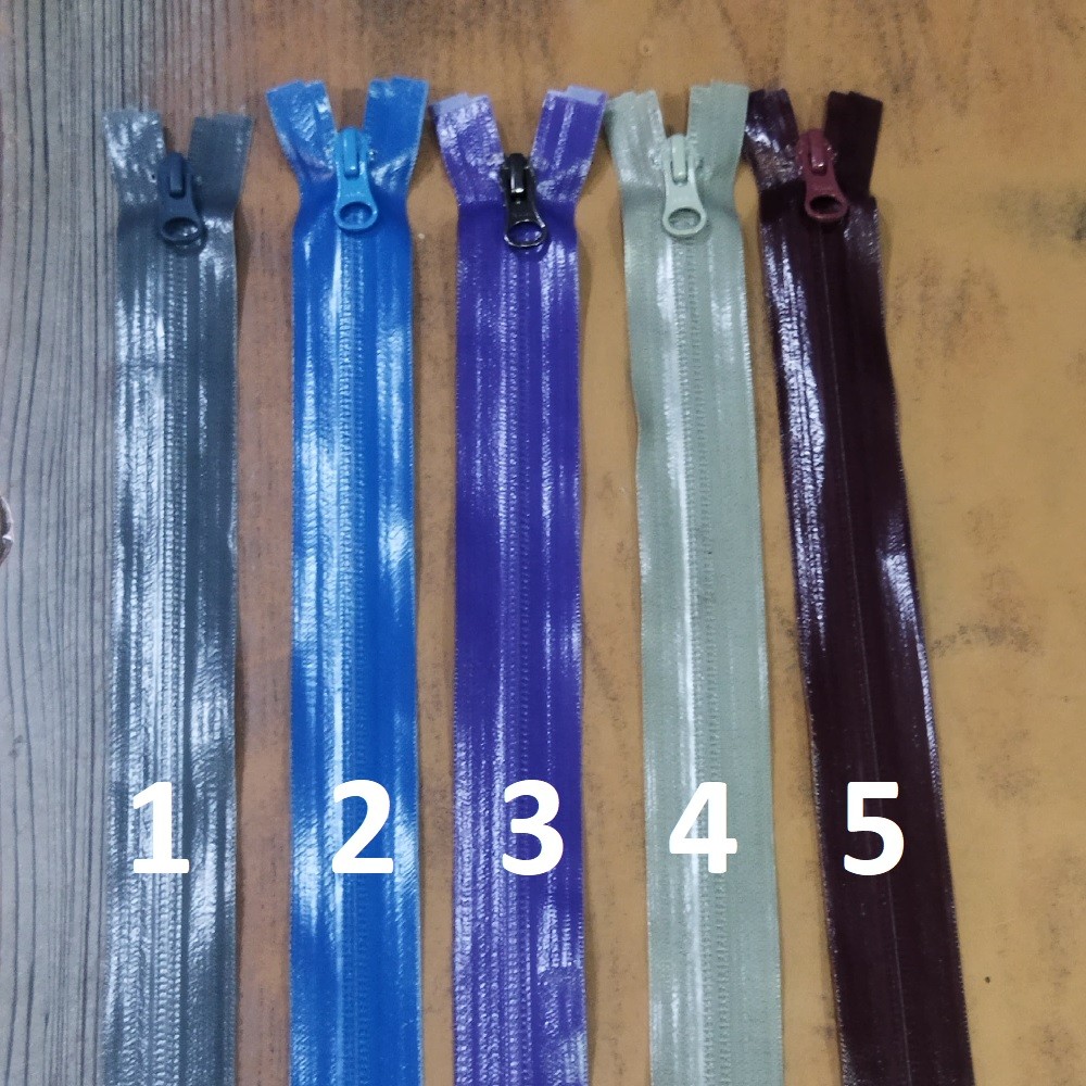 Jual 1 PCS Resleting Jaket YKK No 5 Coil Aquaguard Waterproof | Shopee Indonesia