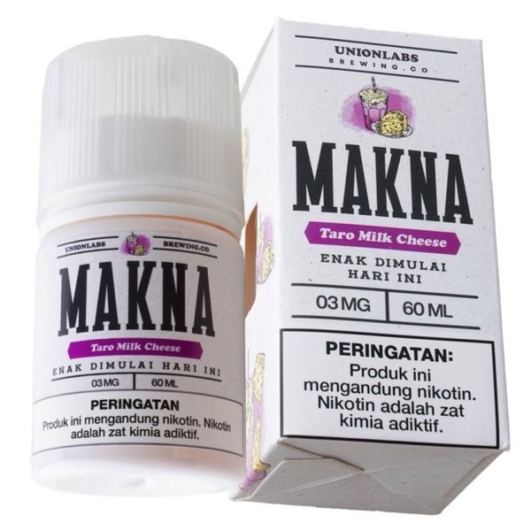 Jual Liquid Vape Vapor Makna V2 Taro Milk Cheese 60ML By Union Labs ...