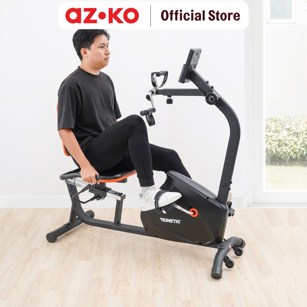 Jual AZKO Kinetic Sepeda Statis Recumbent 510rk - Hitam Peralatan ...