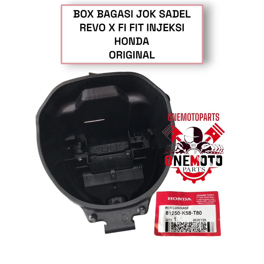 Jual Orimoto - BOX BAGASI JOK SADEL REVO X FI FIT INJEKSI HONDA 81250 ...