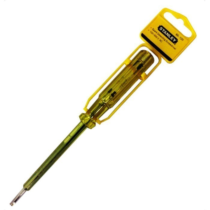 Jual STANLEY 66-120 Obeng Listrik Minus Tespen Test Pen 100V-500VAC ...