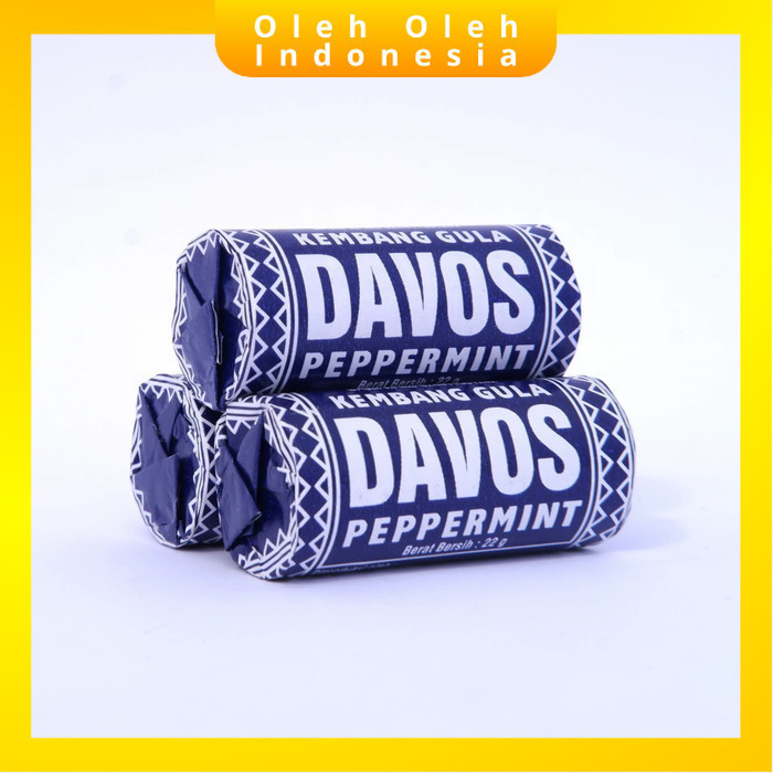Jual Permen Jadul Rasa Mint Merk Davos Oleh Oleh Khas Purbalingga ...