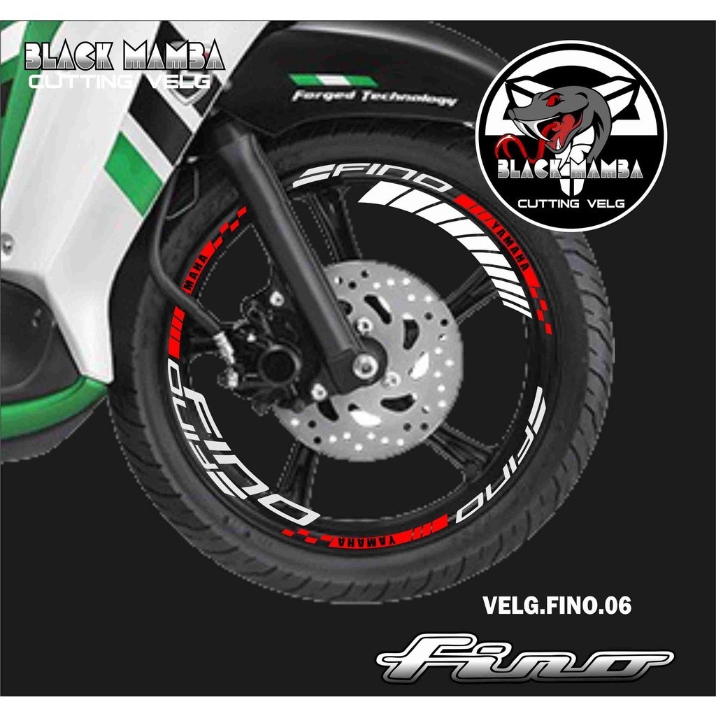 Jual (COD) CUTTING STICKER VELG FINO - STIKER LIS LIST VARIASI BAN/VELG ...
