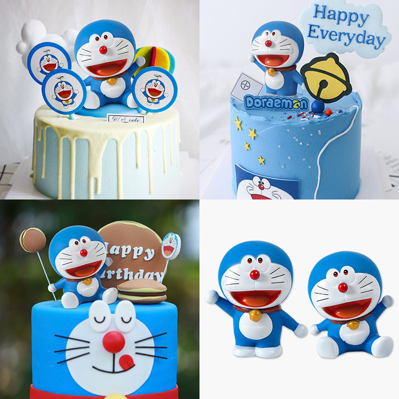 Jual Doraemon Ornament Cake Topper Hiasan Kue Ulang Tahun | Shopee ...