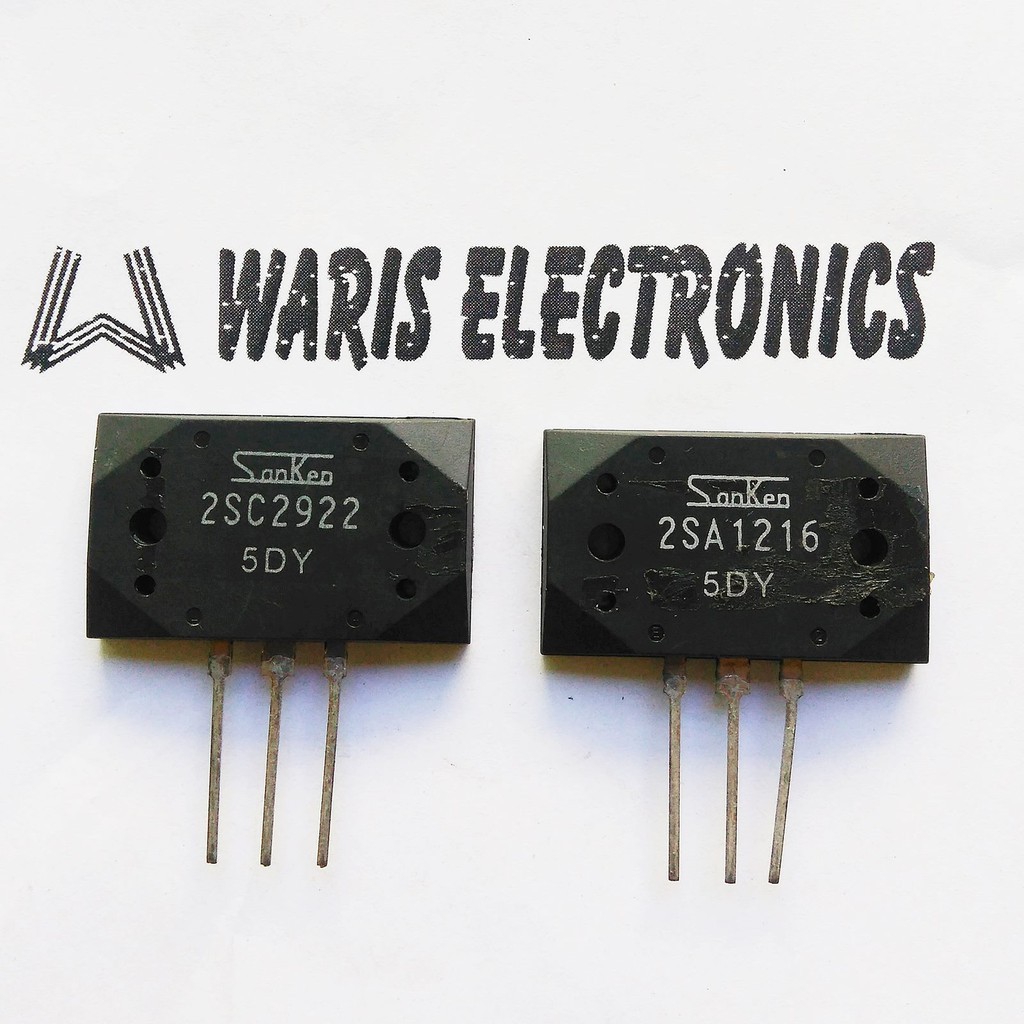 Jual transistor final SANKEN 2SA1216 - 2SC2922 5DY original japan | Shopee Indonesia