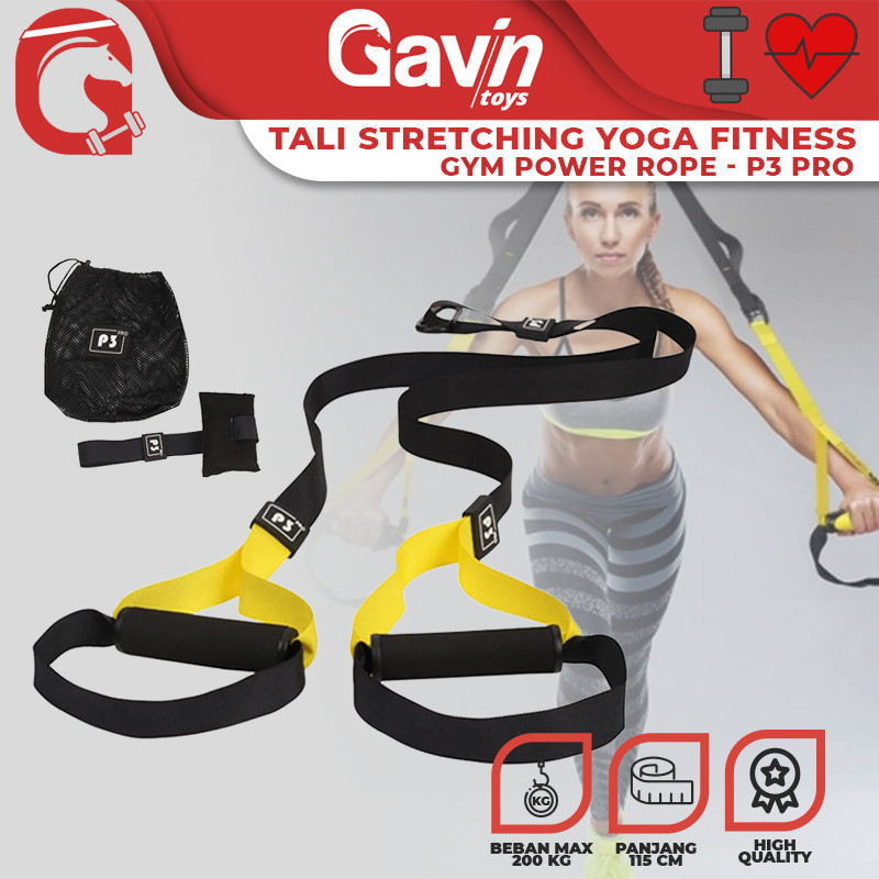 Jual Tali TRX Strap Pro - Tali Suspension Training Stretching Yoga ...