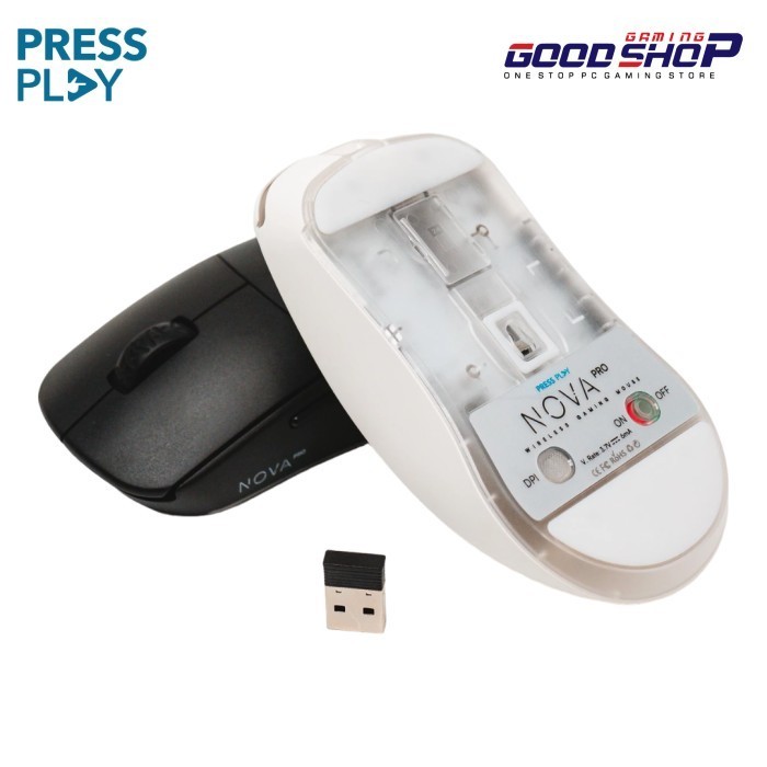 Jual NOVA PRO Lightweight Wireless Gaming Mouse - Putih, Mouse | Shopee ...