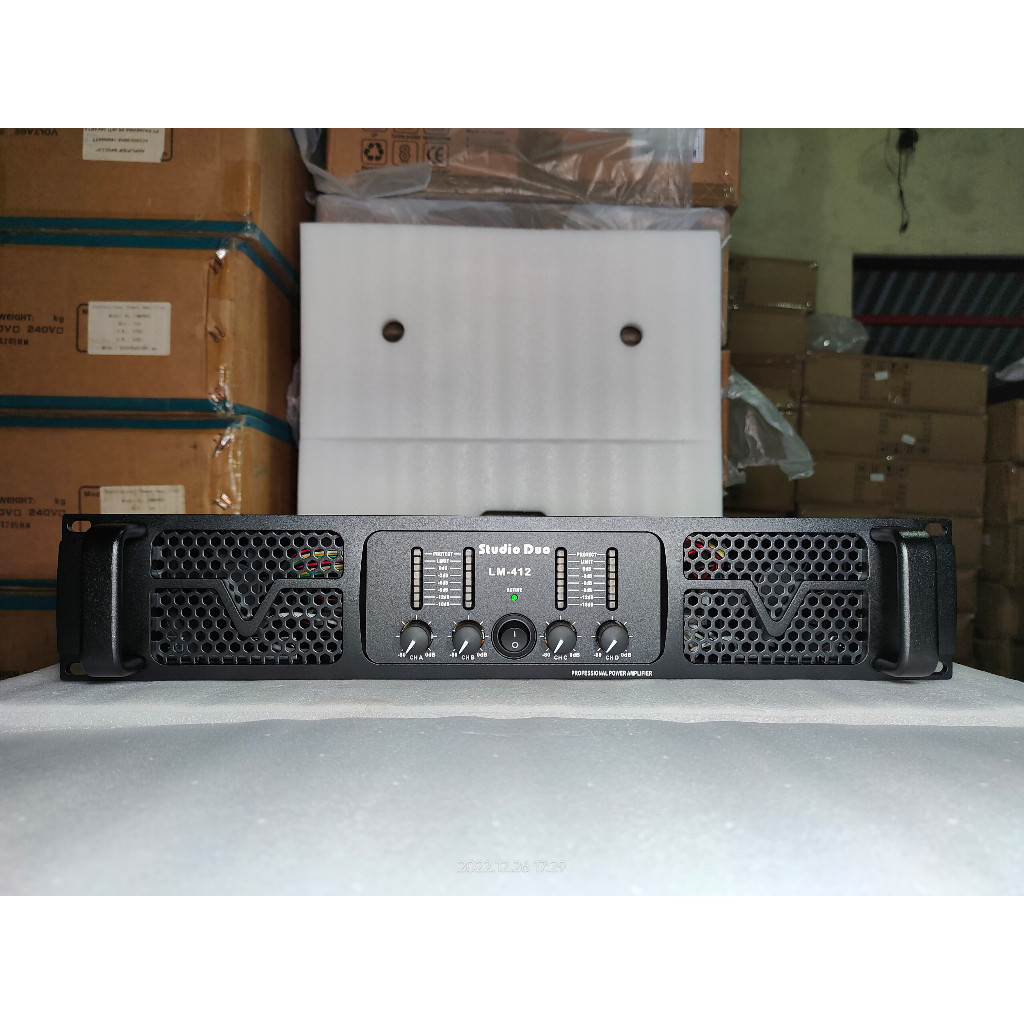 Jual Power Profesional STUDIO DUO LM 412 | Shopee Indonesia