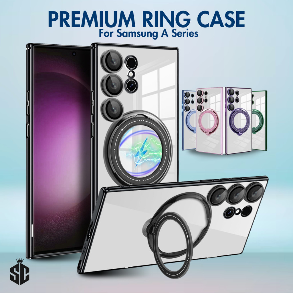 Jual Premium Ring Case For Samsung Galaxy A56 A55 A54 A15 A16 5G 4G A34 A05s A05 A35 A24 A25 ...