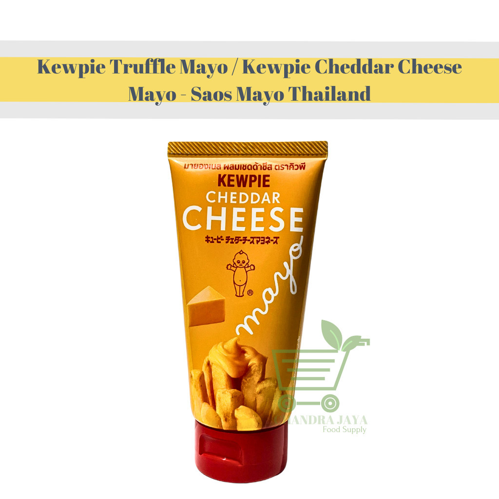 Jual Kewpie Truffle Mayo / Kewpie Cheddar Cheese Mayo - Saos Mayo Thailand | Shopee Indonesia