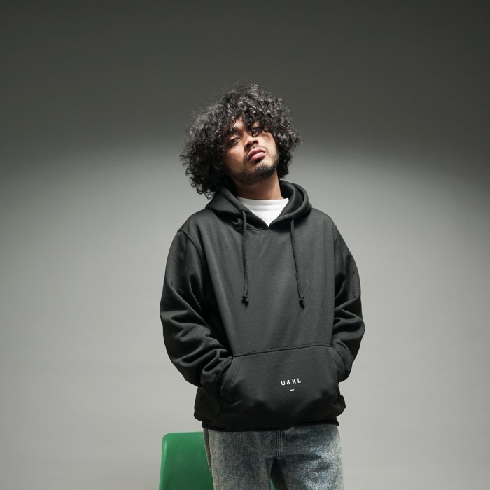 Jual UNKL347 Jacket Hoodie Black Model Simpel Bahan Fleece ZOOP ...