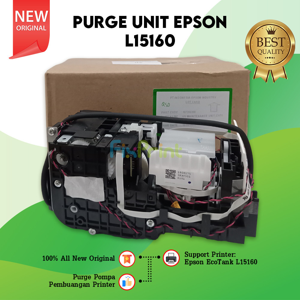 Jual Pompa Purge Pembuangan Epson Unit L15160 Epson Pembuangan Printer ...
