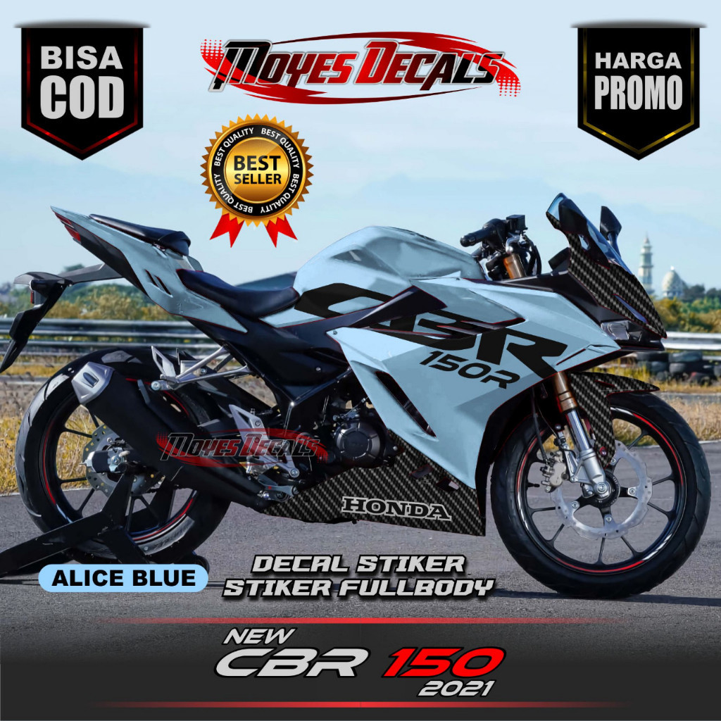 Jual Decal Cbr 150r 2021 Full Body Custom Simple keren | Shopee Indonesia