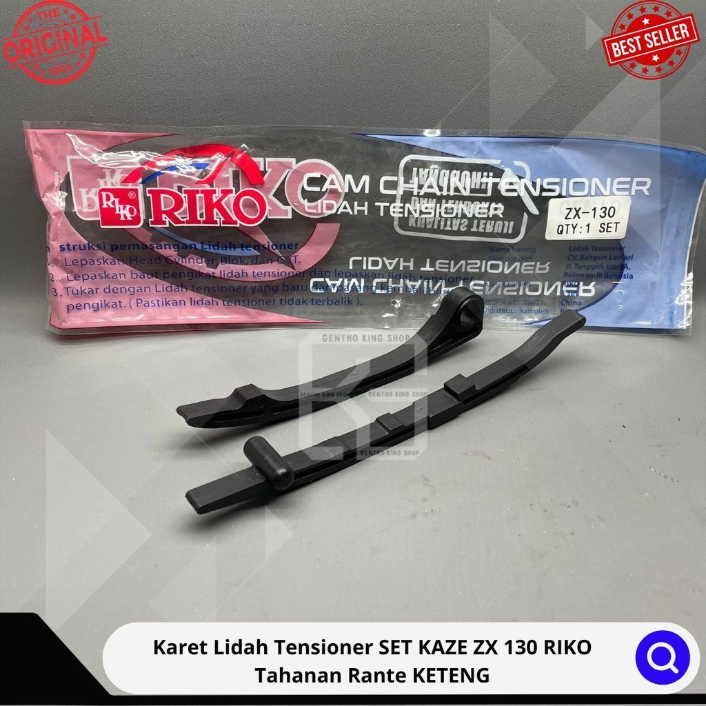 Jual Karet Lidah Tensioner SET KAZE ZX 130 RIKO Tahanan Rante Keteng ...