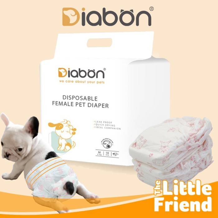 Jual Diabon Female Pet Diapers Popok Kucing Pempers Pembalut Anjing ...