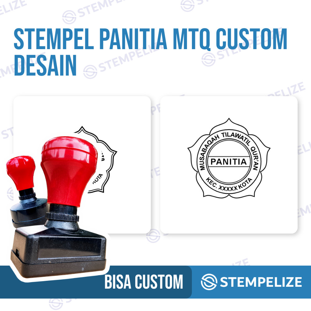 Jual Stempel Panitia MTQ Custom Desain | Shopee Indonesia