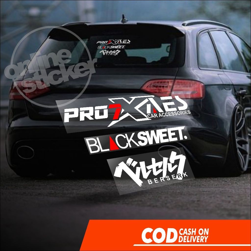 Jual Stiker sepaket Pro7 x AES/Saber Anime | cutting | Shopee Indonesia