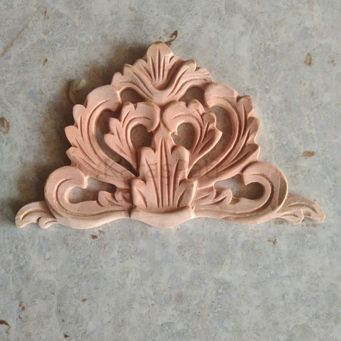 Jual Ornamen Ukiran Kayu Ukir Tempel furniture Populer KP4566 | Shopee ...