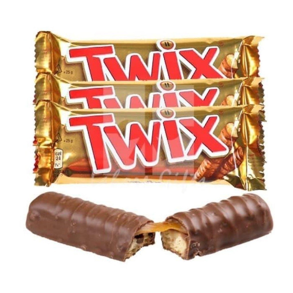 Jual Coklat Twix Original Arab saudi 50gram Chocolate Food Snack ...