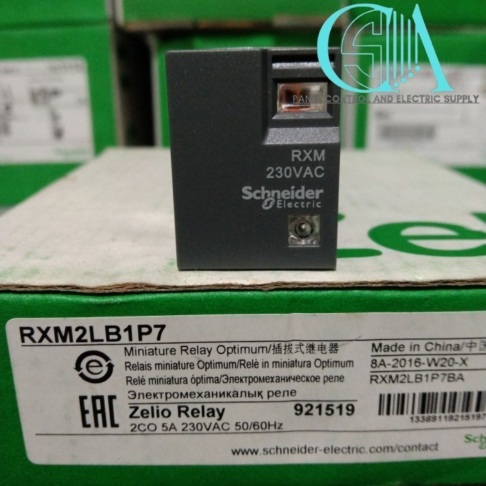 Jual ZELIO relay rxm2lb1p7 2co 5a 230vac 50/60hz SCHNEIDER | Shopee Indonesia