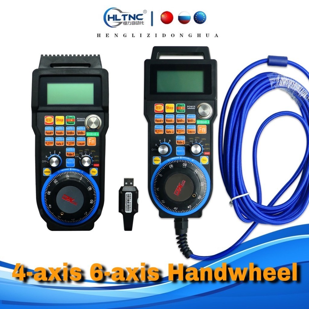 Jual HLTNC XHC Wireless USB Mach3 MPG Pendant Handwheel For Milling ...