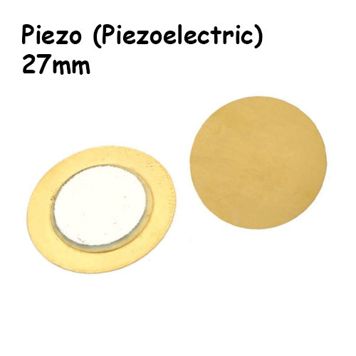 Jual Piezo Electric 27mm Piezoelectric Ceramic Buzzer Sound Disc Piezo Electric Ceramic Buzzer ...