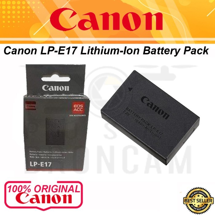 Jual Canon LP-E17 Battery/Baterai LPE 17 Canon EOS R100/R50/R8/R10 ...
