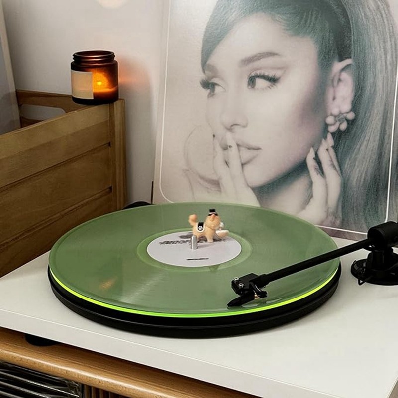 Jual Turntable Mat Record Platter Slipmat: Acrylic Record Player Platter Vinyl Slip Mats For ...