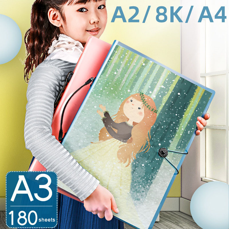 Jual New 8k A3 Storage Picture Album Folder File Folder Storage ...