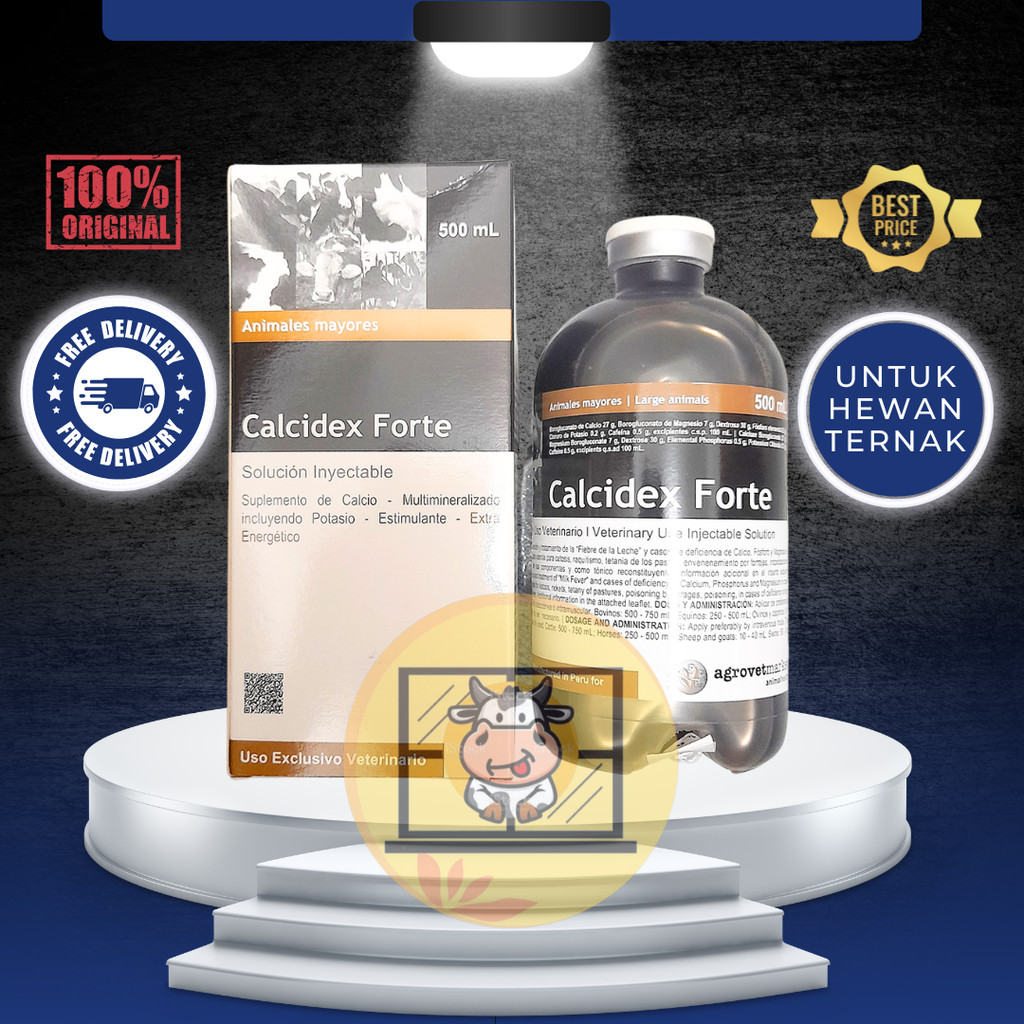 Jual CALCIDEX FORTE 500 ML - Untuk Hewan Ternak | Shopee Indonesia