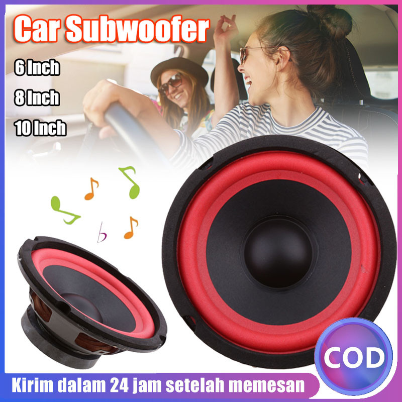 Jual Speaker Subwoofer Mobil 6 Inci 8 Inci 10 Inci Subwoofer Subwoofer ...