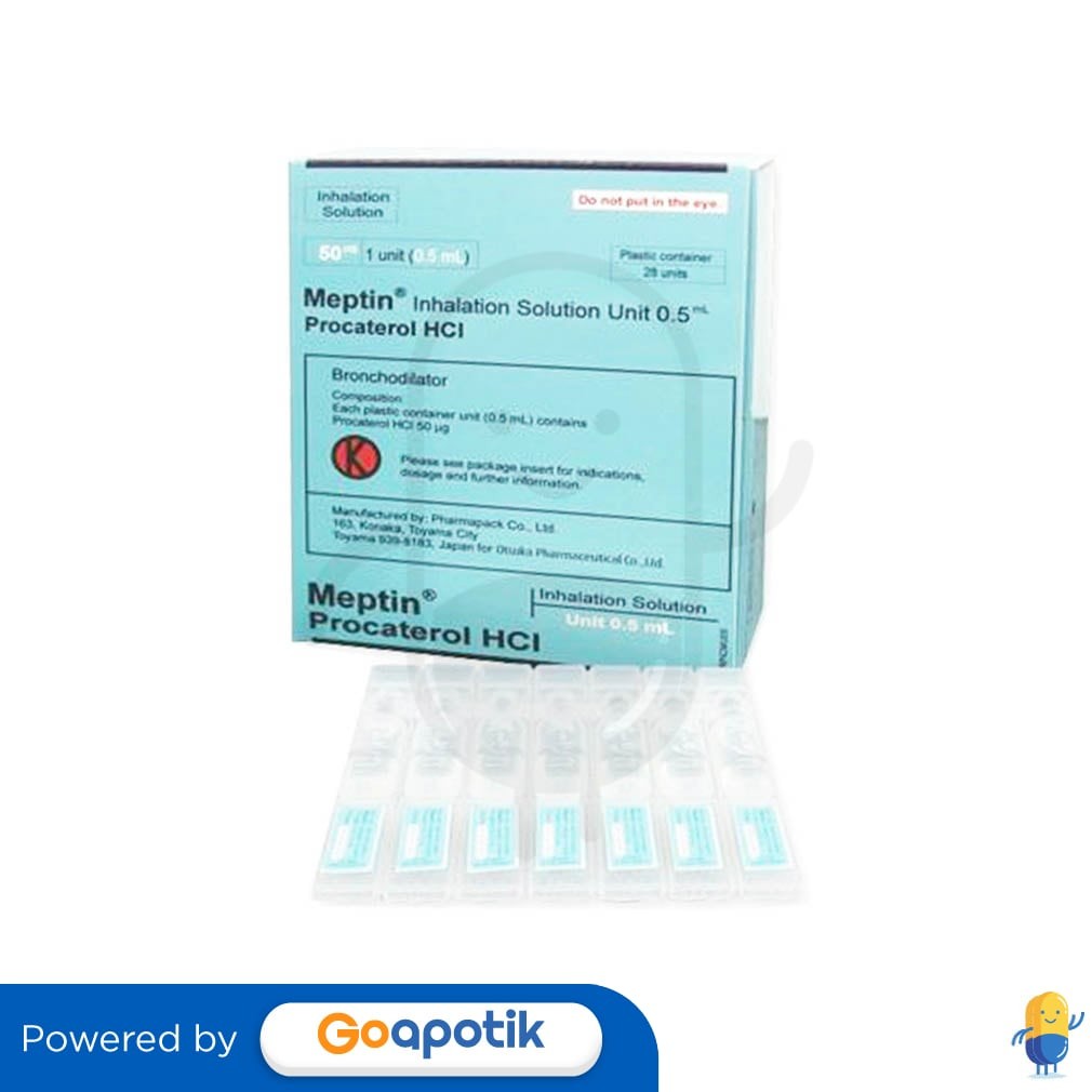 Jual Meptin Inhalation Solution 0.5 Ml Vial | Shopee Indonesia