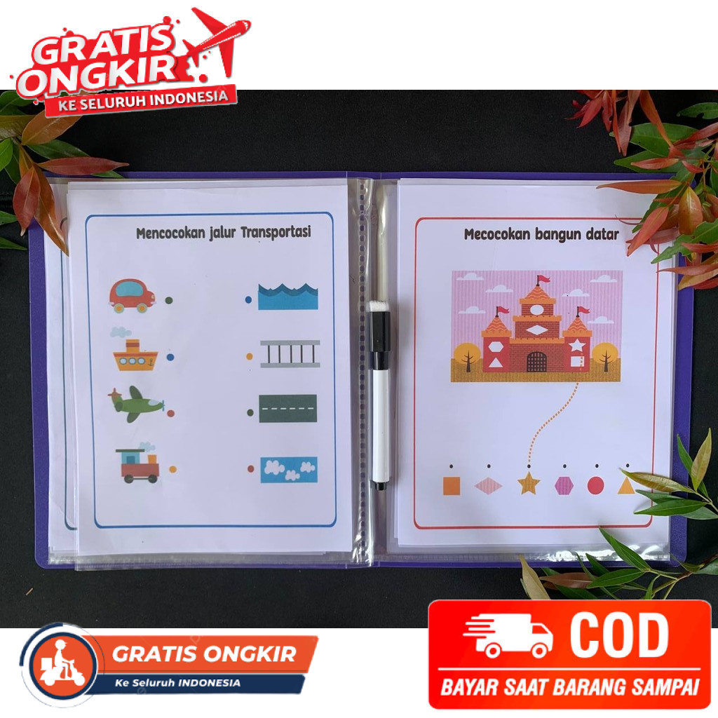 Jual WORKSHEET BUKU AKTIFITAS PERTAMA ANAK PAUD | Shopee Indonesia