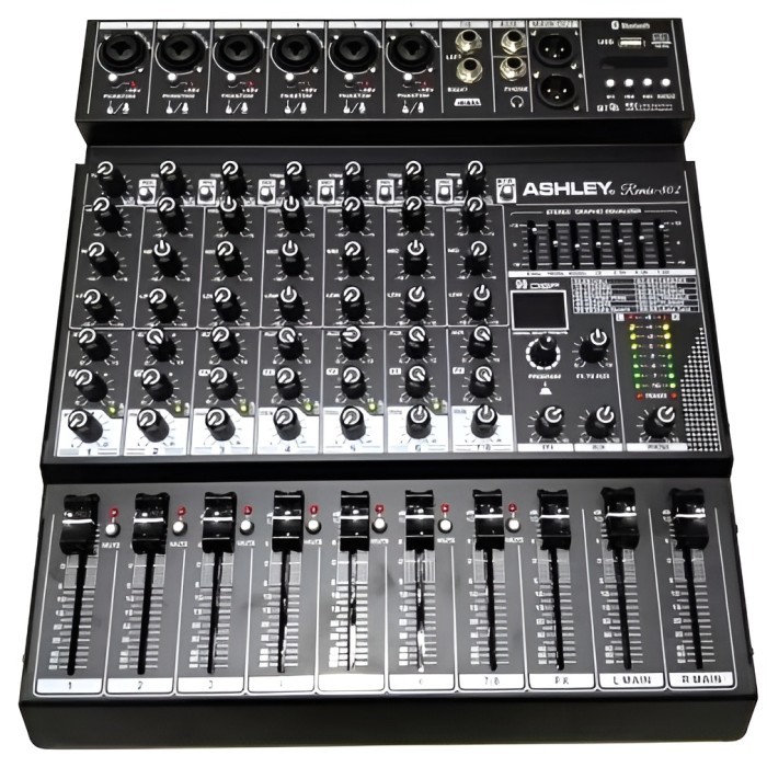 Jual Mixer ASHLEY REMIX-802 8Channel / Mikser Remix 802 Professional ...