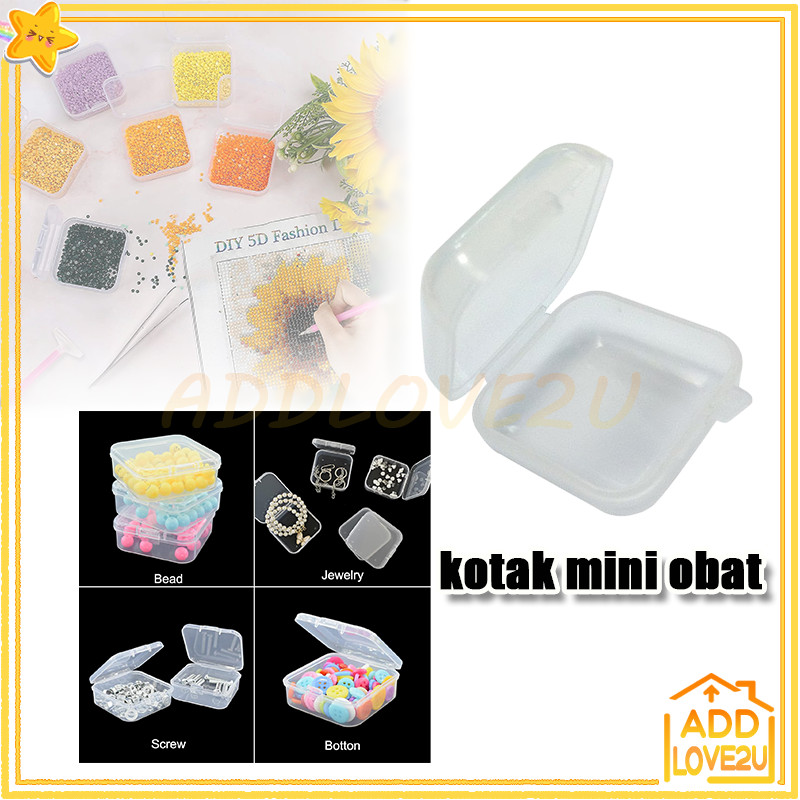 Jual Kotak Kecil Organizer Simpan Per/kotak kecil transparan/kotak mini ...